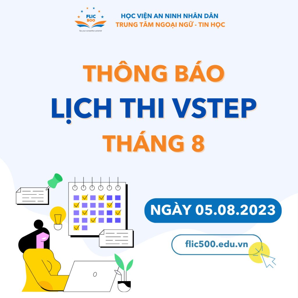 THÔNG BÁO LỊCH THI ĐGNL TIẾNG ANH KHUNG NĂNG LỰC NGOẠI NGỮ 6 BẬC DÙNG ...